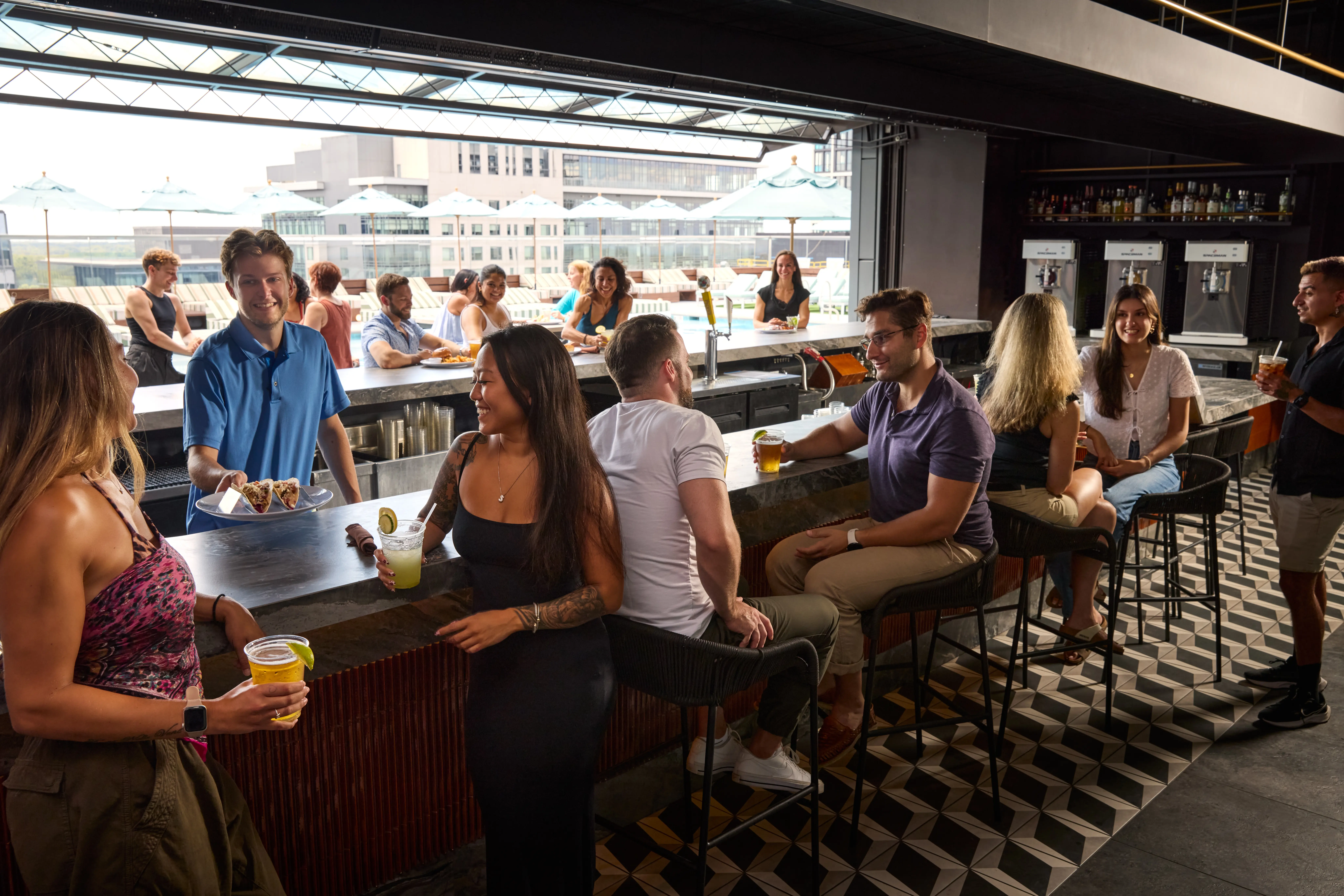 Reston | Penthouse Pool Events | Sun Lounger & Day Bed Rentals ...